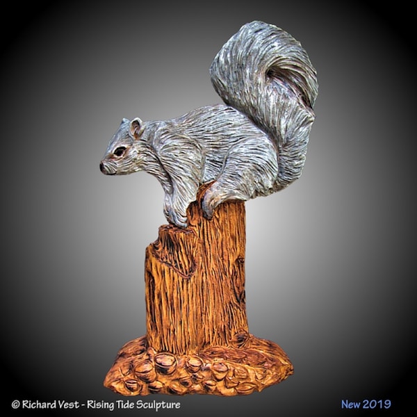 Carved Squirrel - Etsy