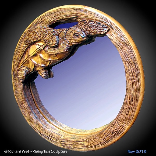Turtle Mirror - Etsy