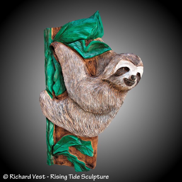 Sloth in Tree - Etsy