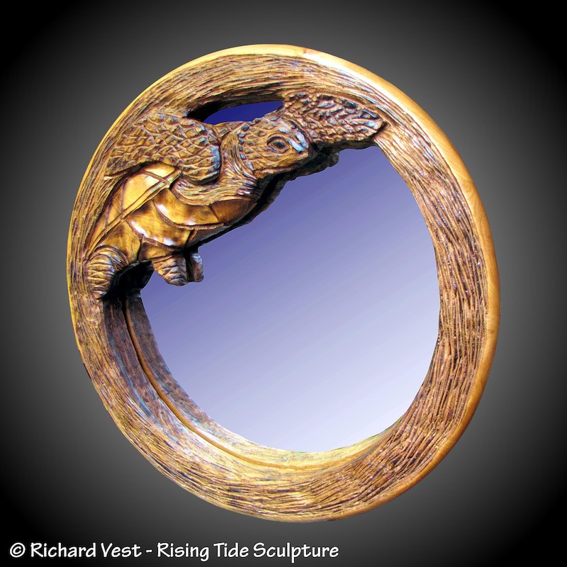 Turtle Mirror - Etsy