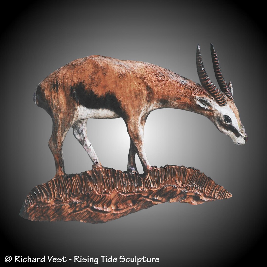 Gazelle Version 3 Wall Carving - Etsy