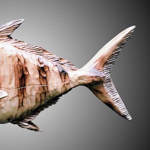 Yellow Jack Fish Wall Carving - Etsy