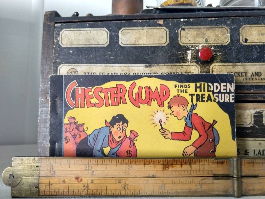 Chester Gump Finds the Hidden Treasure. by Sidney Smith 1934 Whitman ...