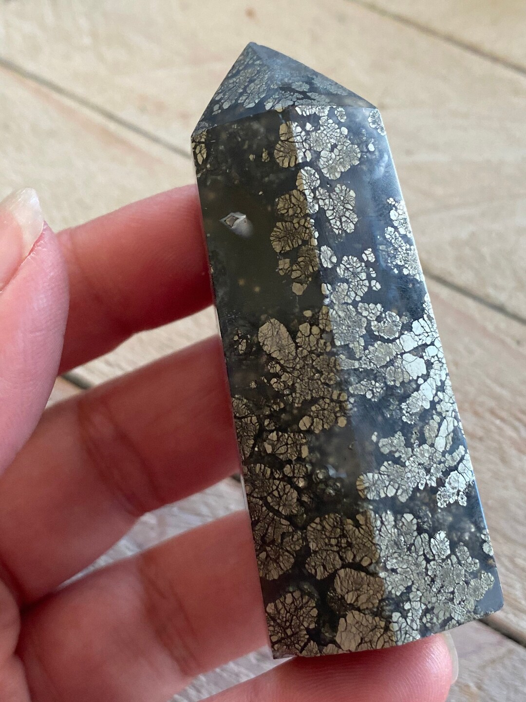 Marcasite Blossom in Agate Tower Marcasite Point M2 Box Y* - Etsy