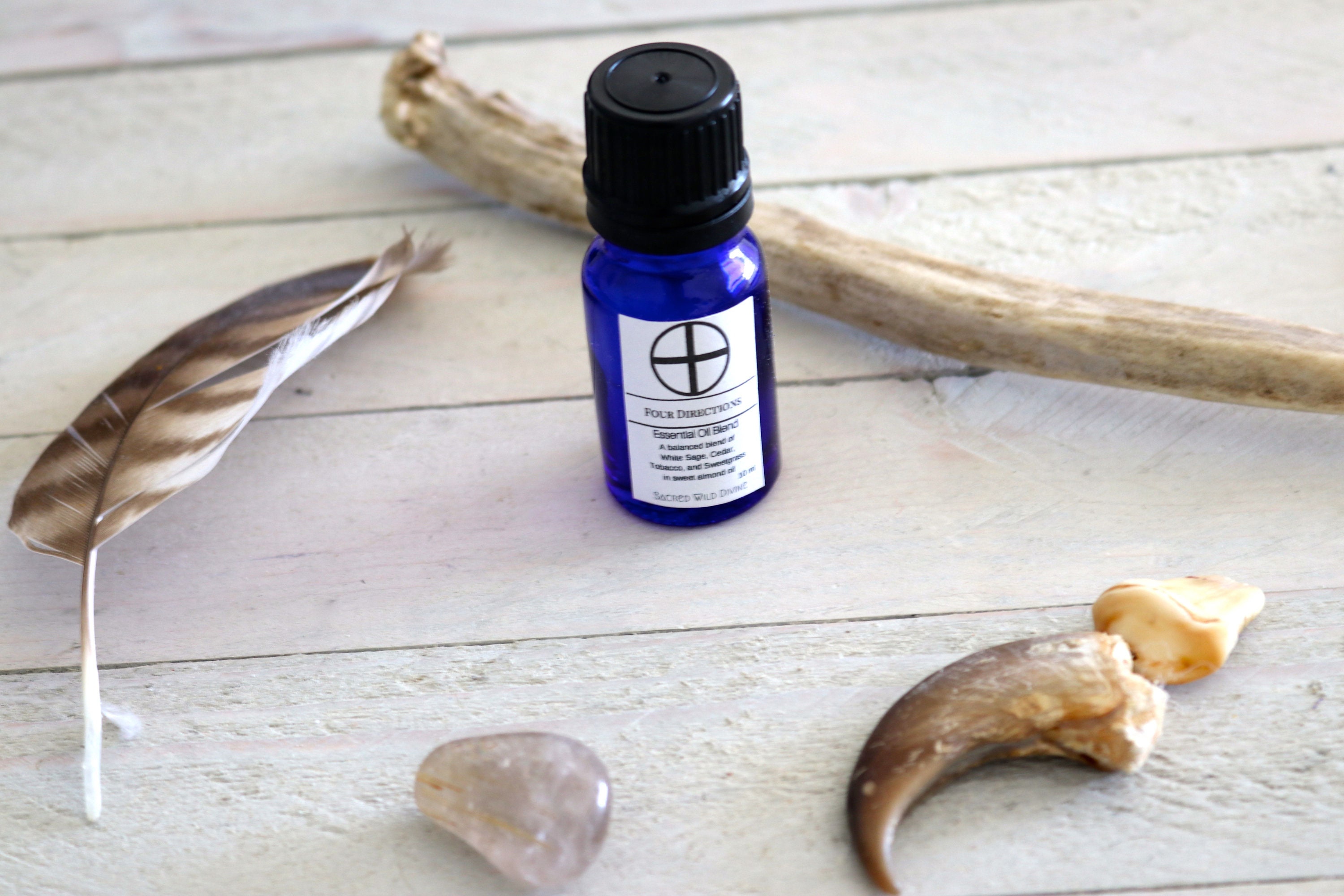 Four Directions Essential Oil Blend / White Sage Cedar - Etsy