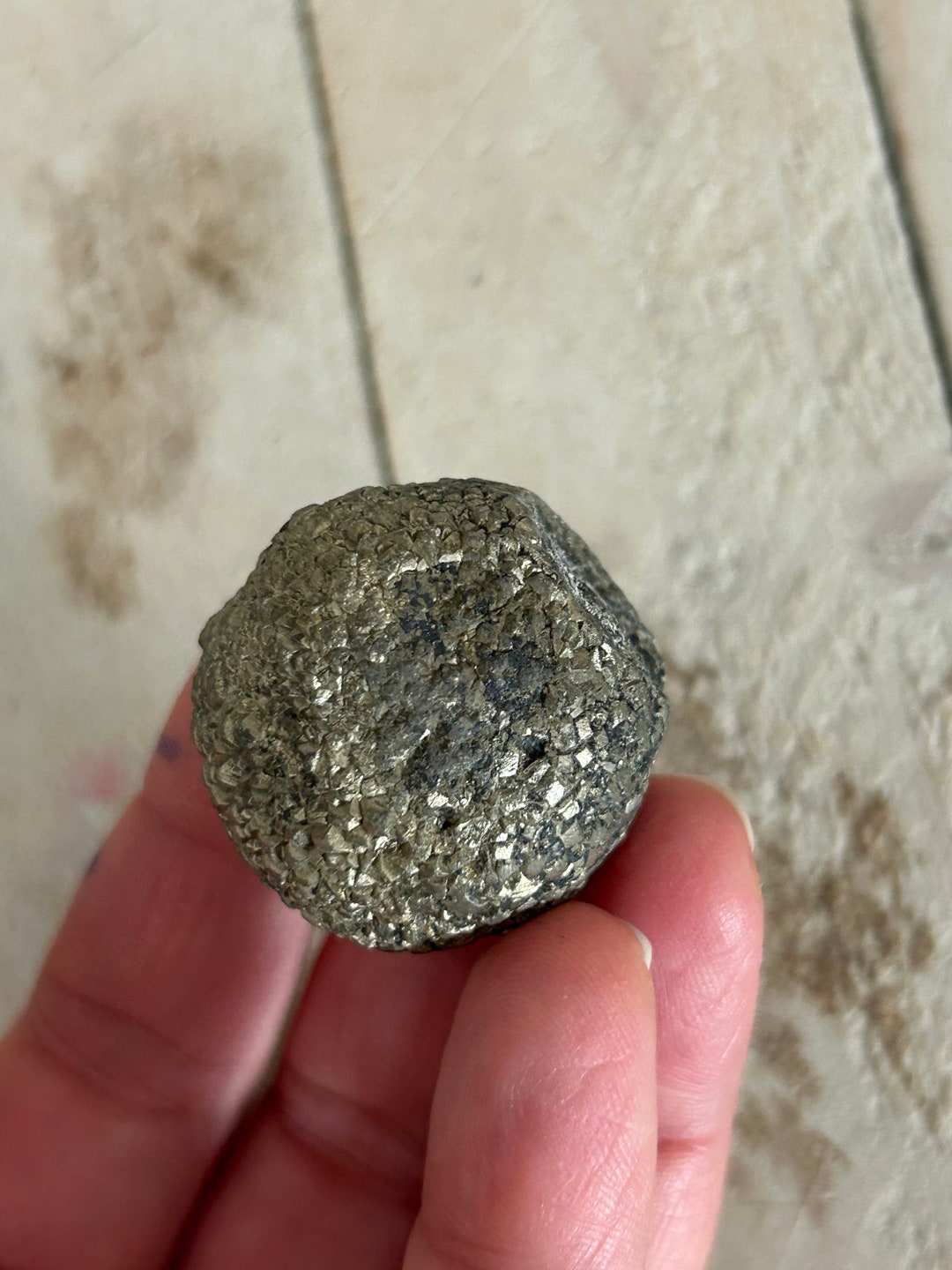 Natural Pyrite Concretion Large Pyrite Orb Pyrite Sphere Naturally ...