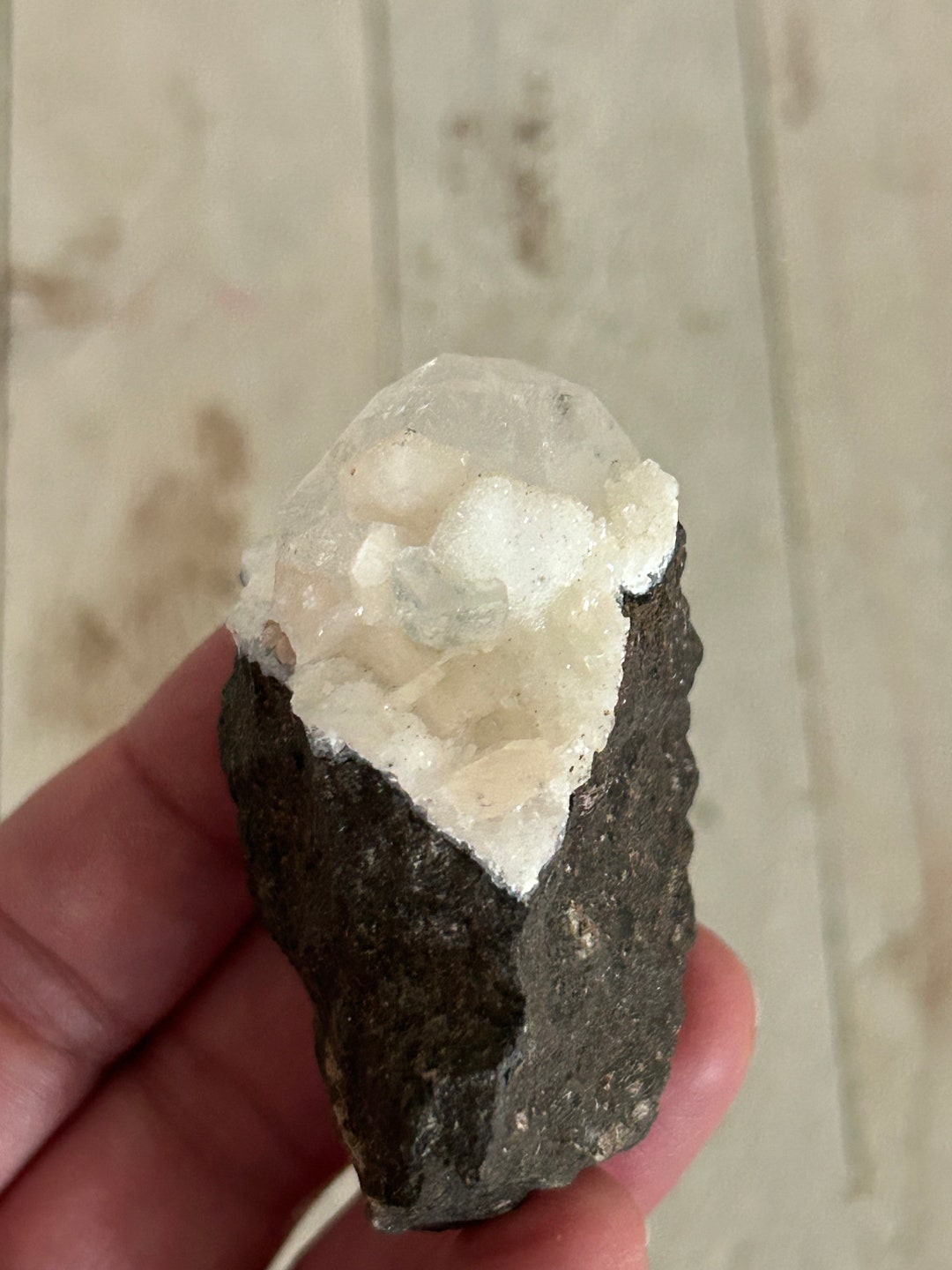 Gemmy Apophyllite and Stilbite Ladder Formation Rare Zeolite Box 89 - Etsy