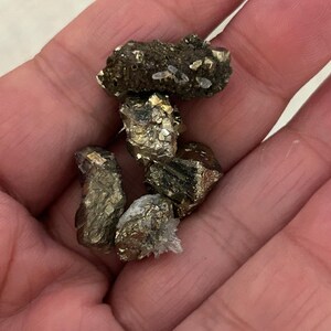Rare Mini Pyrite Specimens From Butte, MT Micro Quartz on Pyrite ...