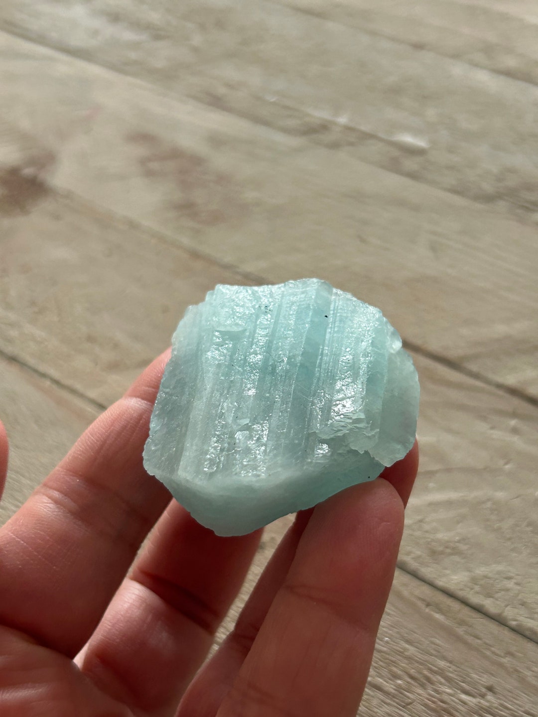 Raw Aquamarine Shard Blue Stone Throat Chakra Water Element Stone 1a ...