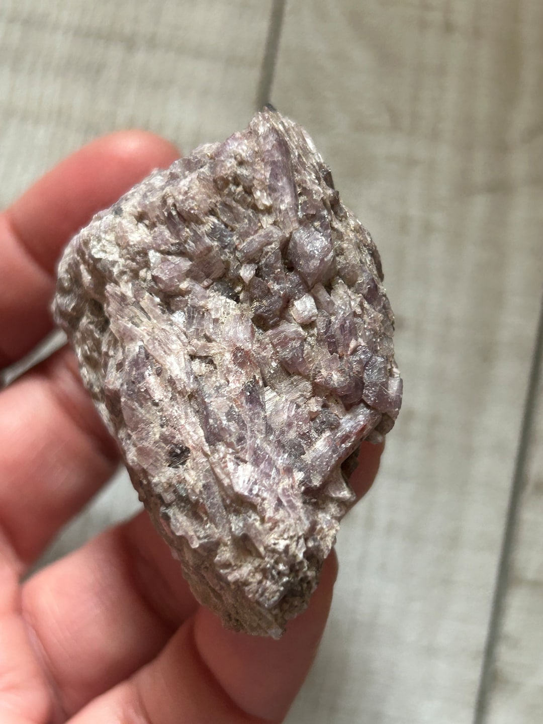 RARE Lavender Tremolite Var. Hexagonite Specimen From Fowler, St ...