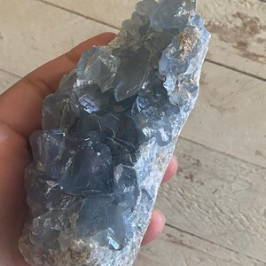 Nice Celestite Cluster Light Blue Throat Chakra Crystal Box 44* - Etsy