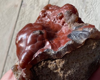 Red Fox Crater Agate - Etsy