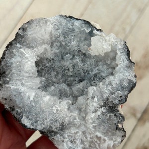 La Choya Trancas Geode Pair: Sparkly Druzy Chalcedony - Etsy