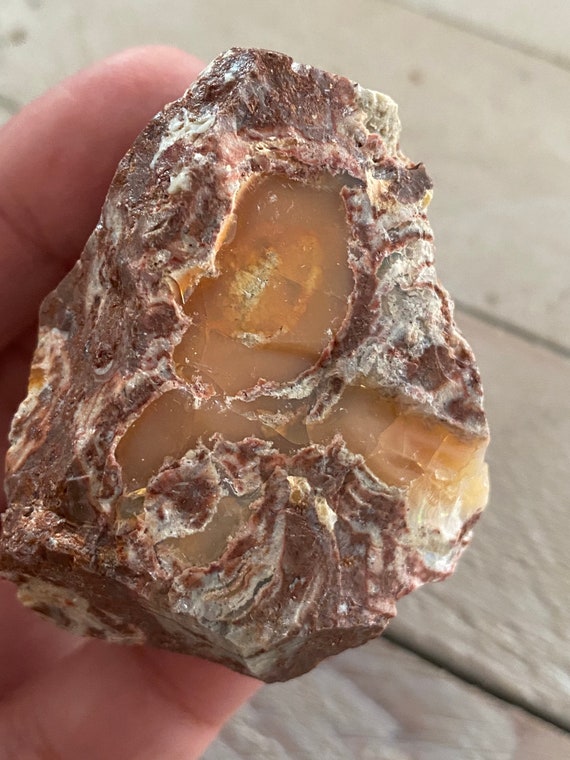 Mystic Opal in Rhyolite Large Opal Fire Opal From Mexico White Box 86 Etsy