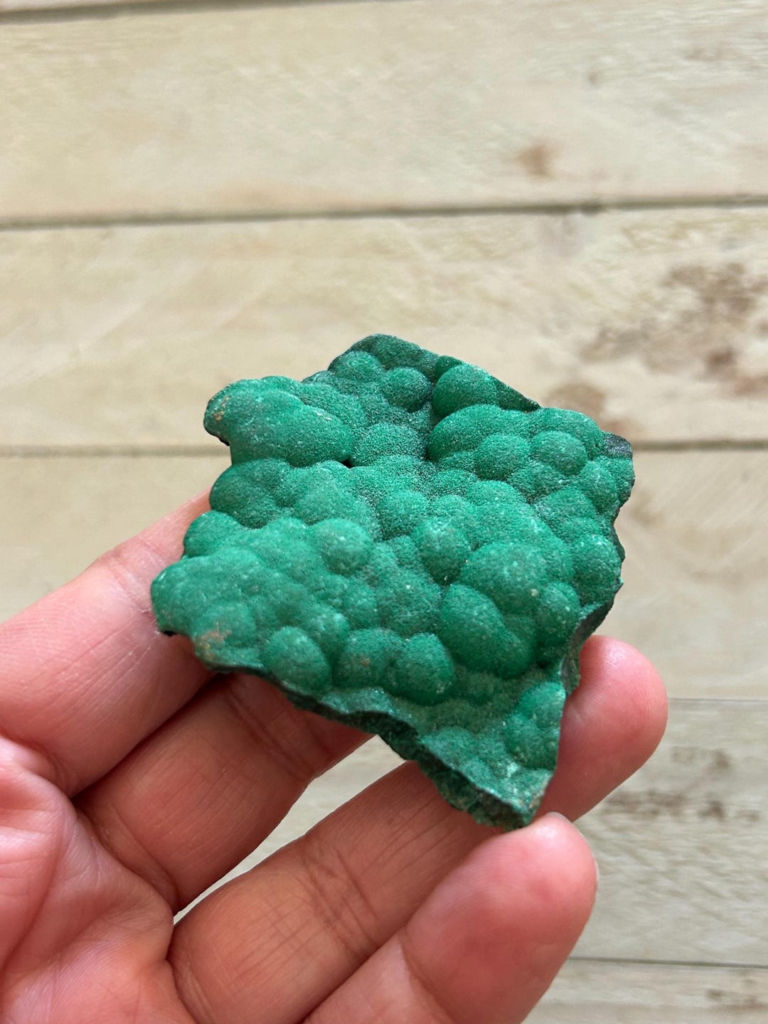 Green Botryoidal Malachite Plate From the Congo Sparkly Malachite Box ...
