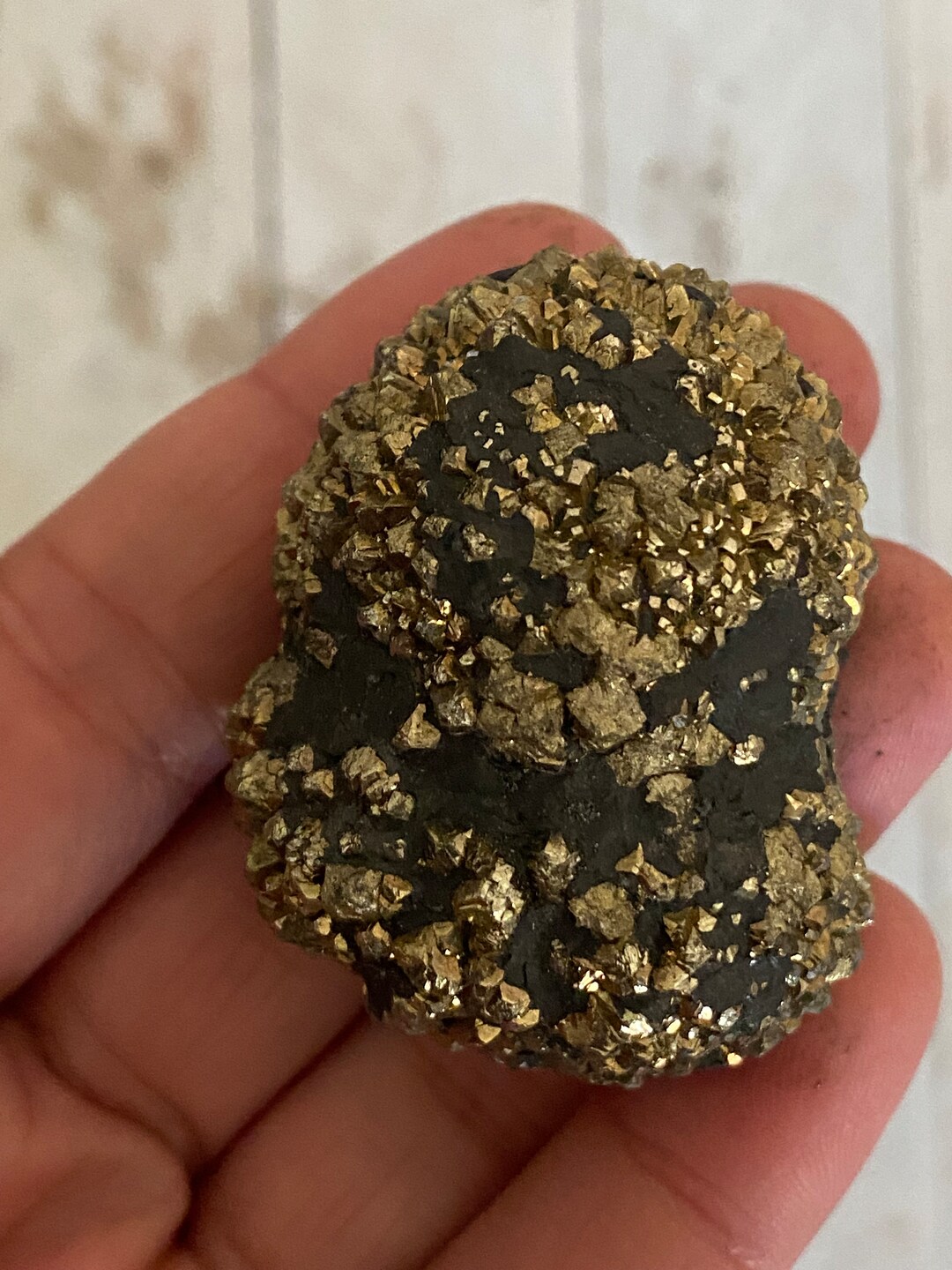 Golden Marcasite Over Limonite Golden Prophecy Stone Box 44* - Etsy