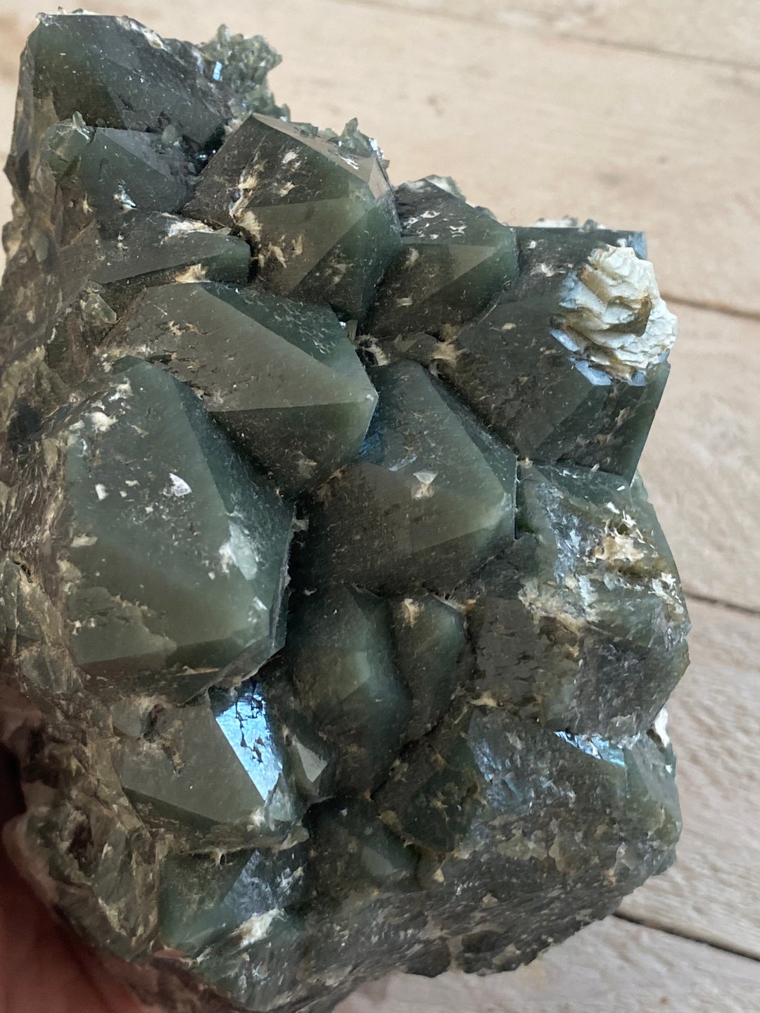 RARE Hedenbergite Prase Quartz From Inner Mongolia Green Prase Green ...