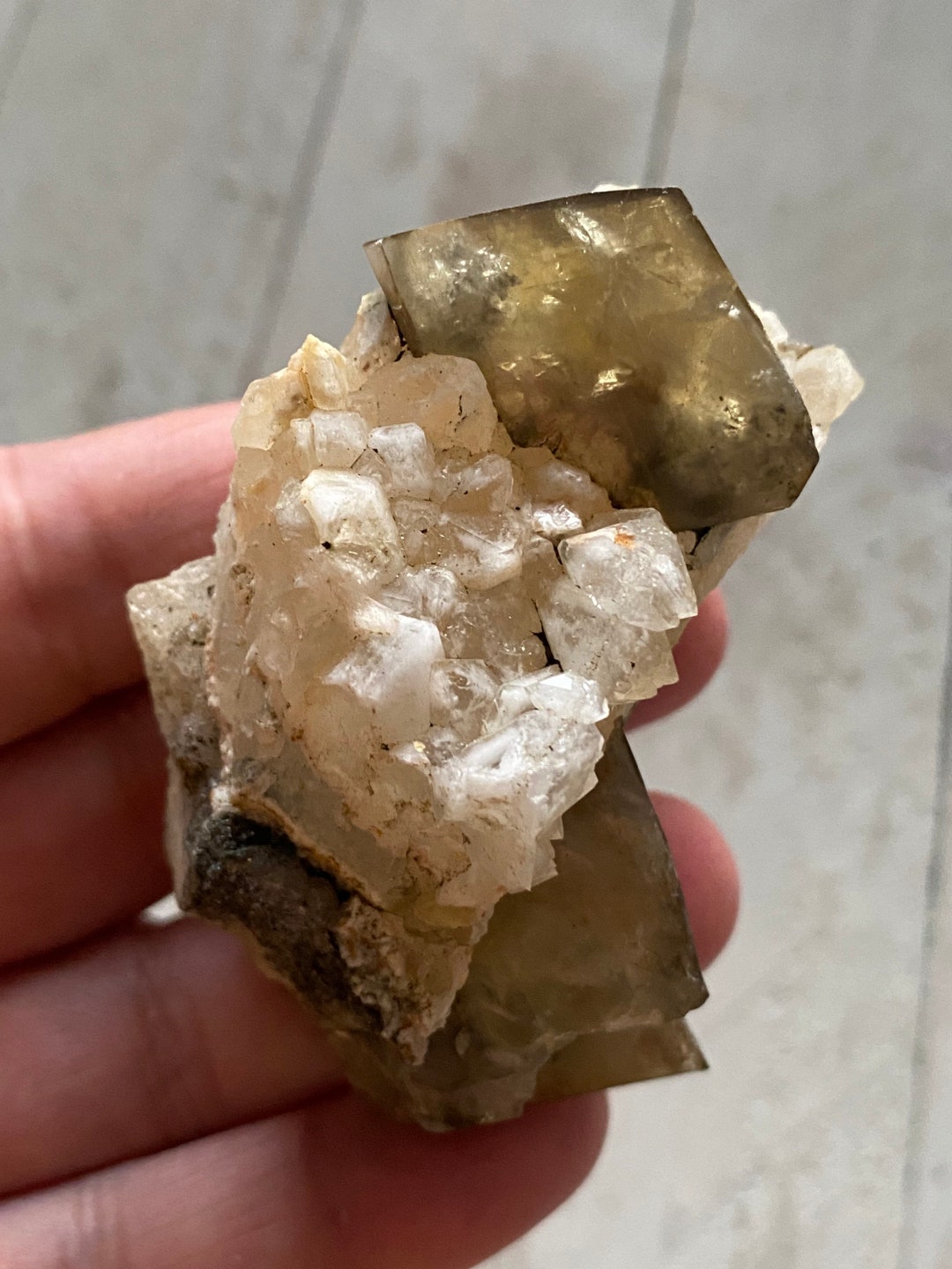 Gorgeous Barite Blade Cluster With Chalcopyrite Large Golden Barite ...