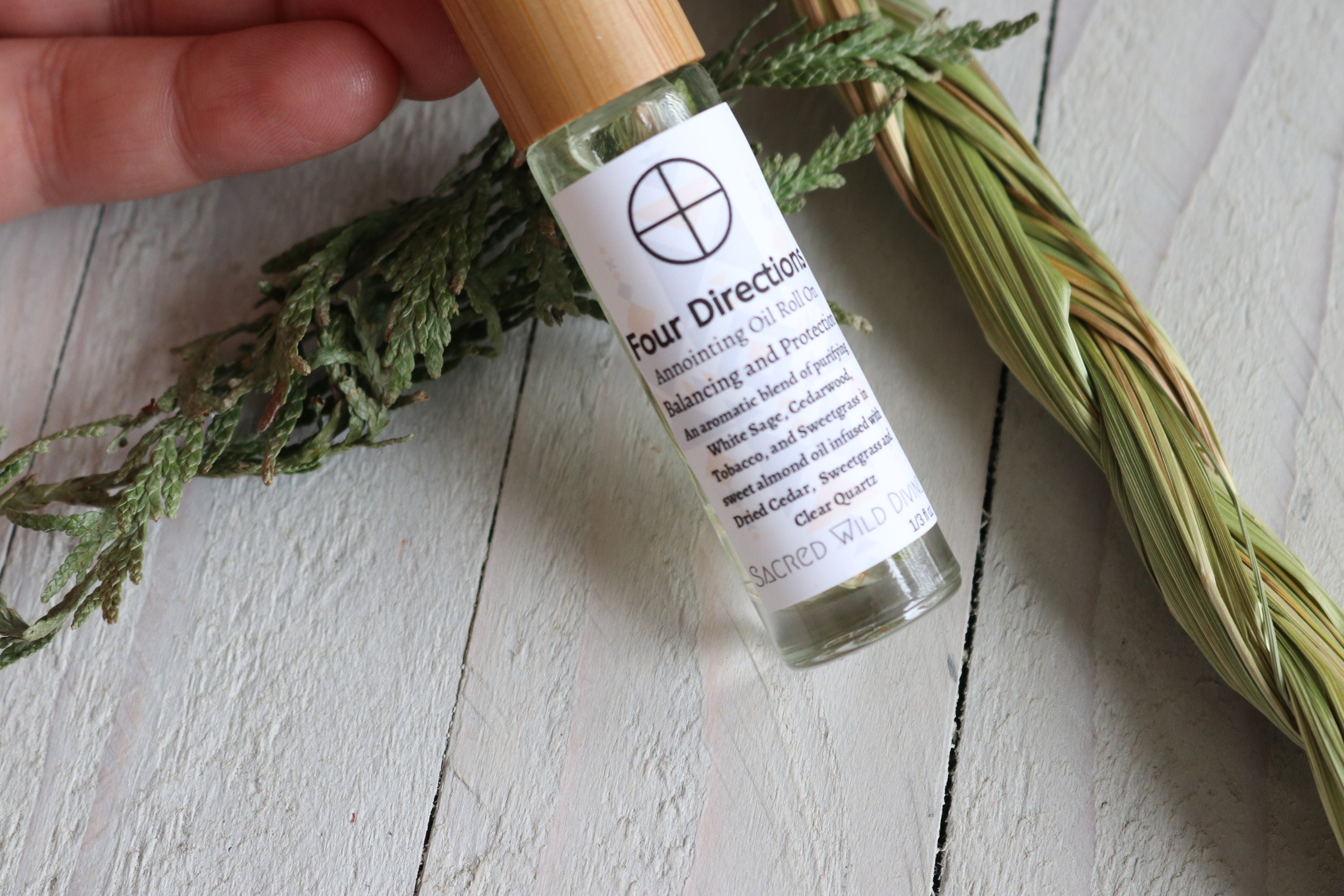 Four Directions Essential Oil Roll on - Grounding and Protection ...