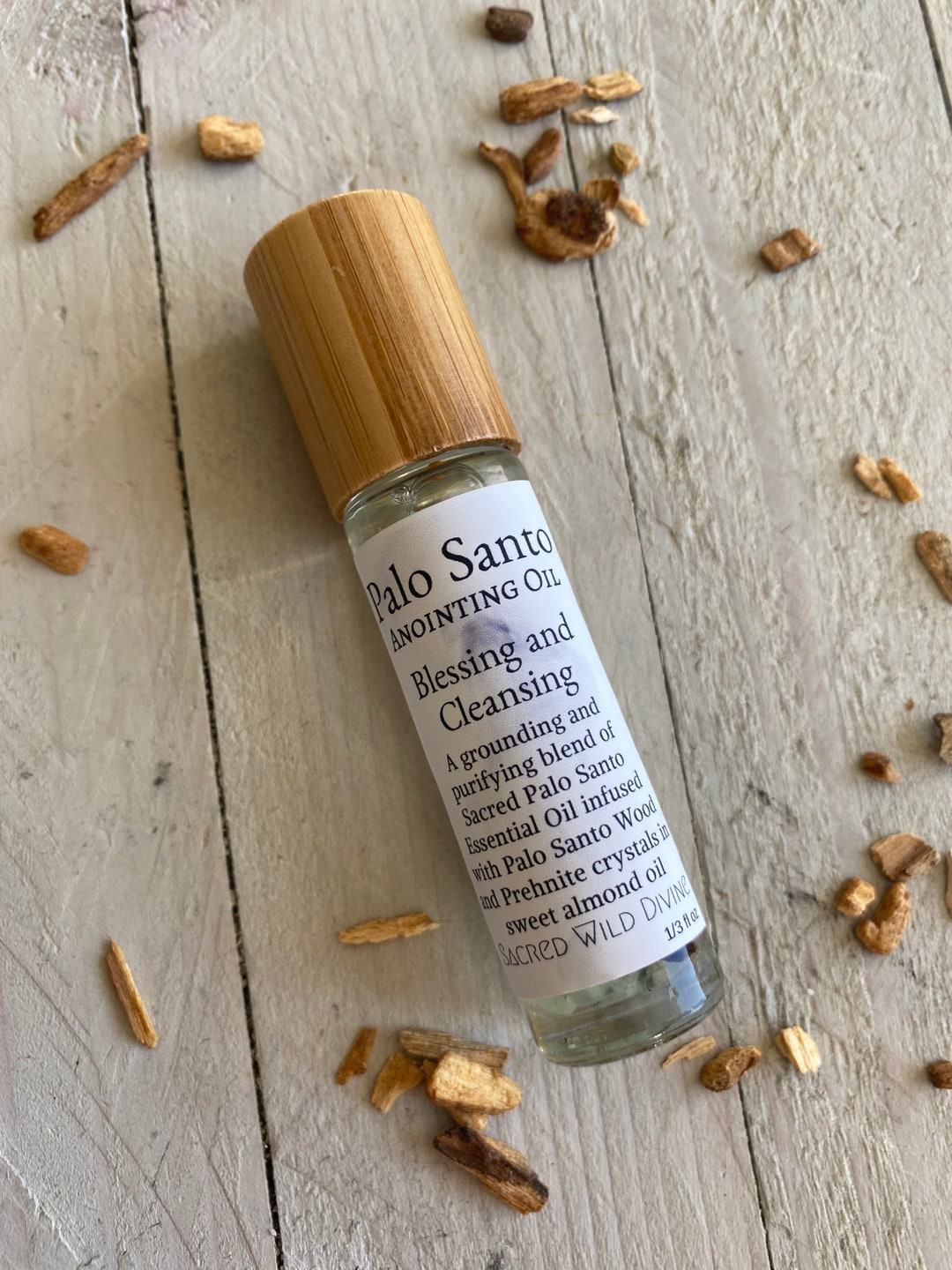 Palo Santo Organic Anointing Essential Oil Roll On - Etsy