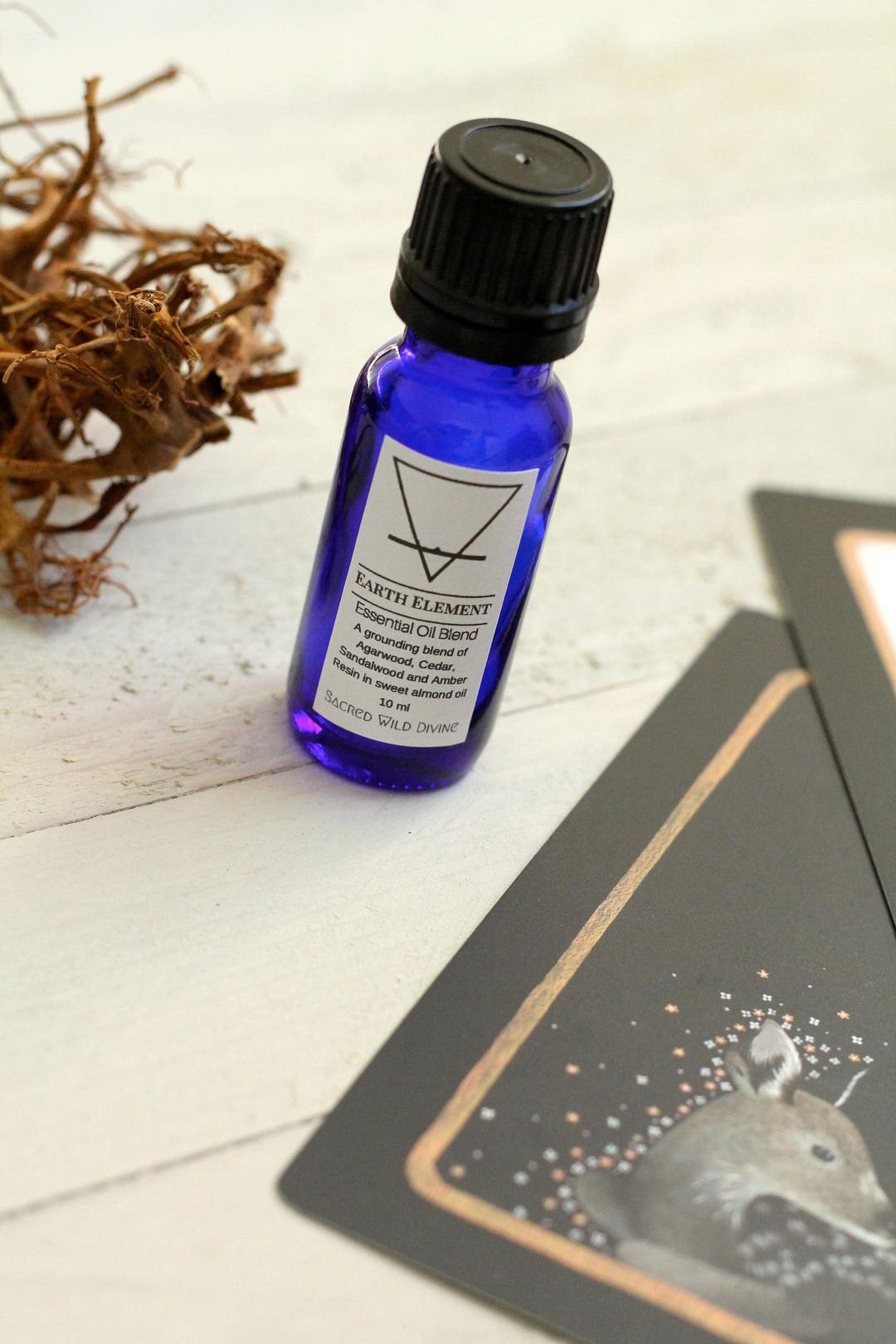 Earth Element Essential Oil Blend - Sandalwood - Meditation, Cleansing ...