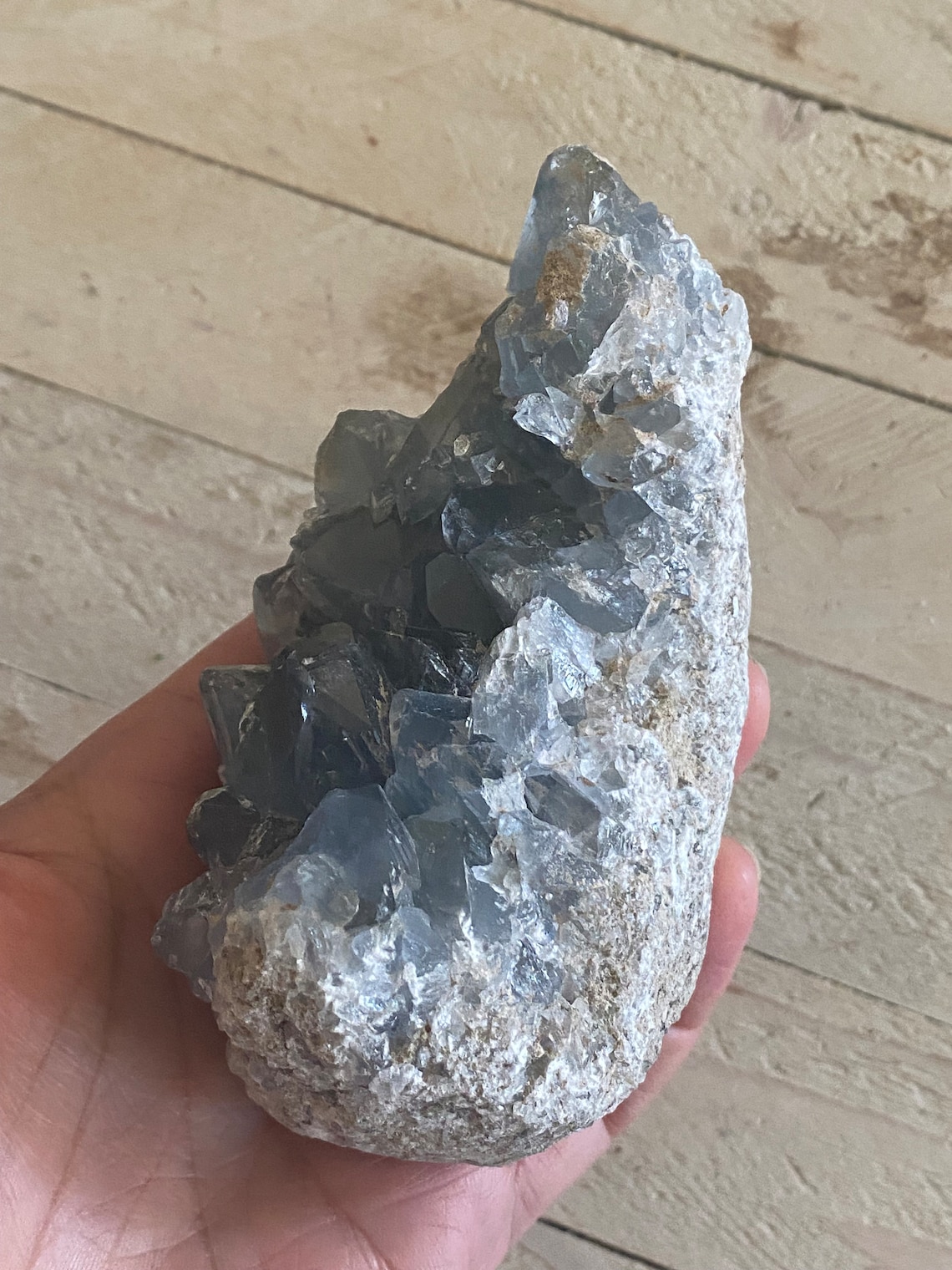 Nice Celestite Cluster Light Blue Throat Chakra Crystal Box 44* - Etsy