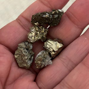Rare Mini Pyrite Specimens From Butte, MT Micro Quartz on Pyrite ...