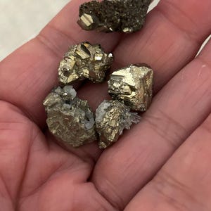 Rare Mini Pyrite Specimens From Butte, MT Micro Quartz on Pyrite ...