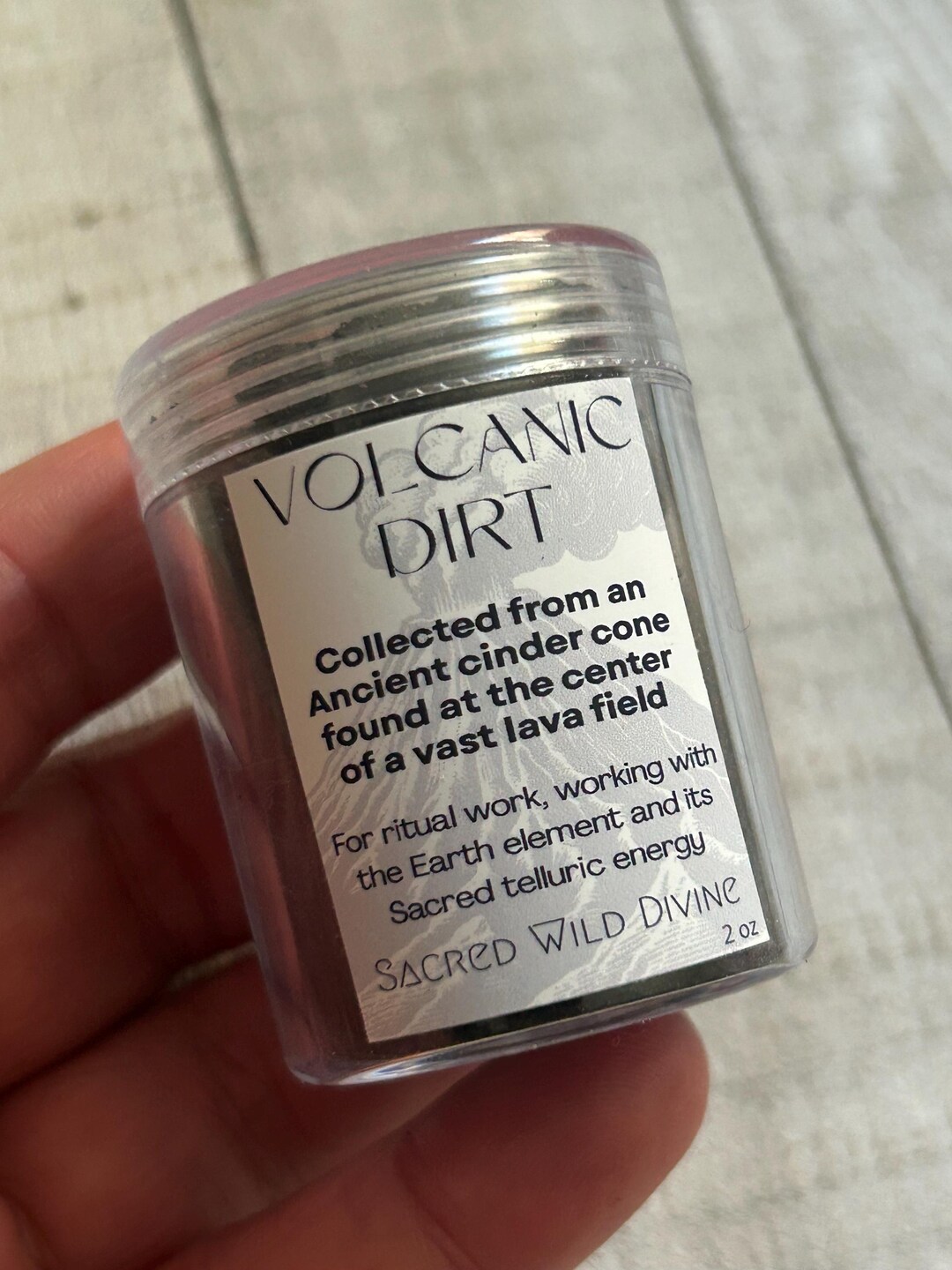 Volcanic Dirt - Telluric Energy Dirt for Spell Work and Ritual 2oz - Etsy