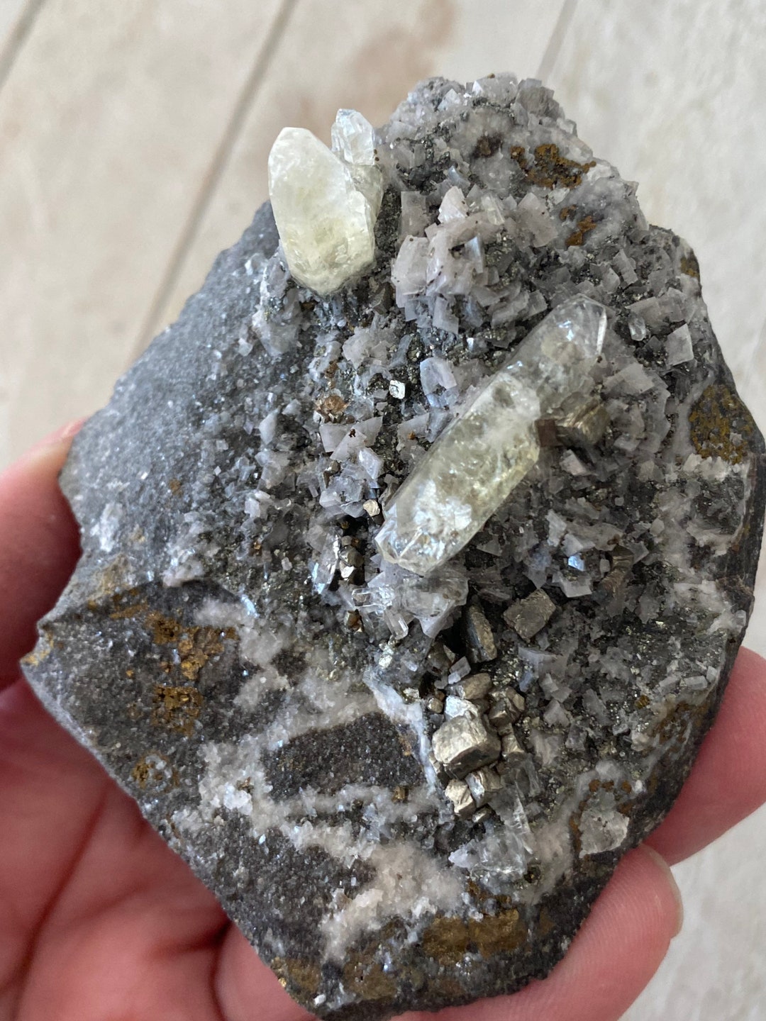 Rare and Unique Sweetwater Mine Calcite With Chalcopyrite and Dolomite ...