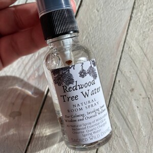 LIMITED STOCK Redwood Tree Water Organic Essential Oil Spray Organic ...