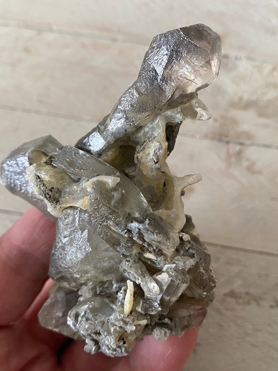 Rare Scepter Etched Barite Cluster From Linwood Mine Iowa Top - Etsy