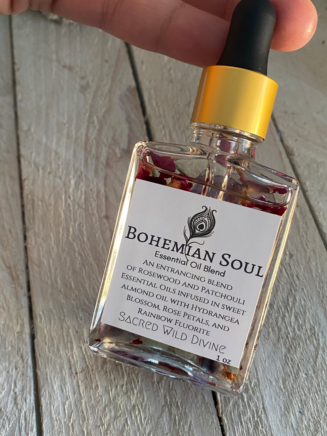 NEW Variety Bohemian Soul Perfume Oil Organic Massage and Bath Oil ...