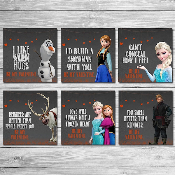 Olaf Valentines - Etsy