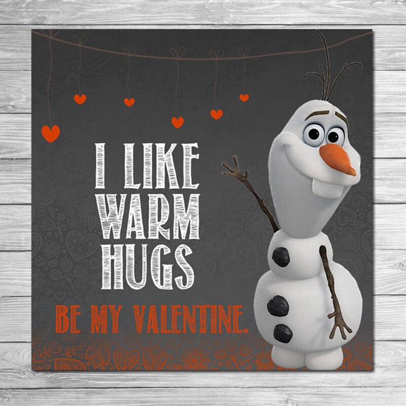 Olaf Valentines - Etsy