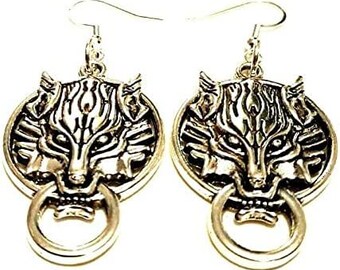 Cloud Final Fantasy Earrings - Etsy