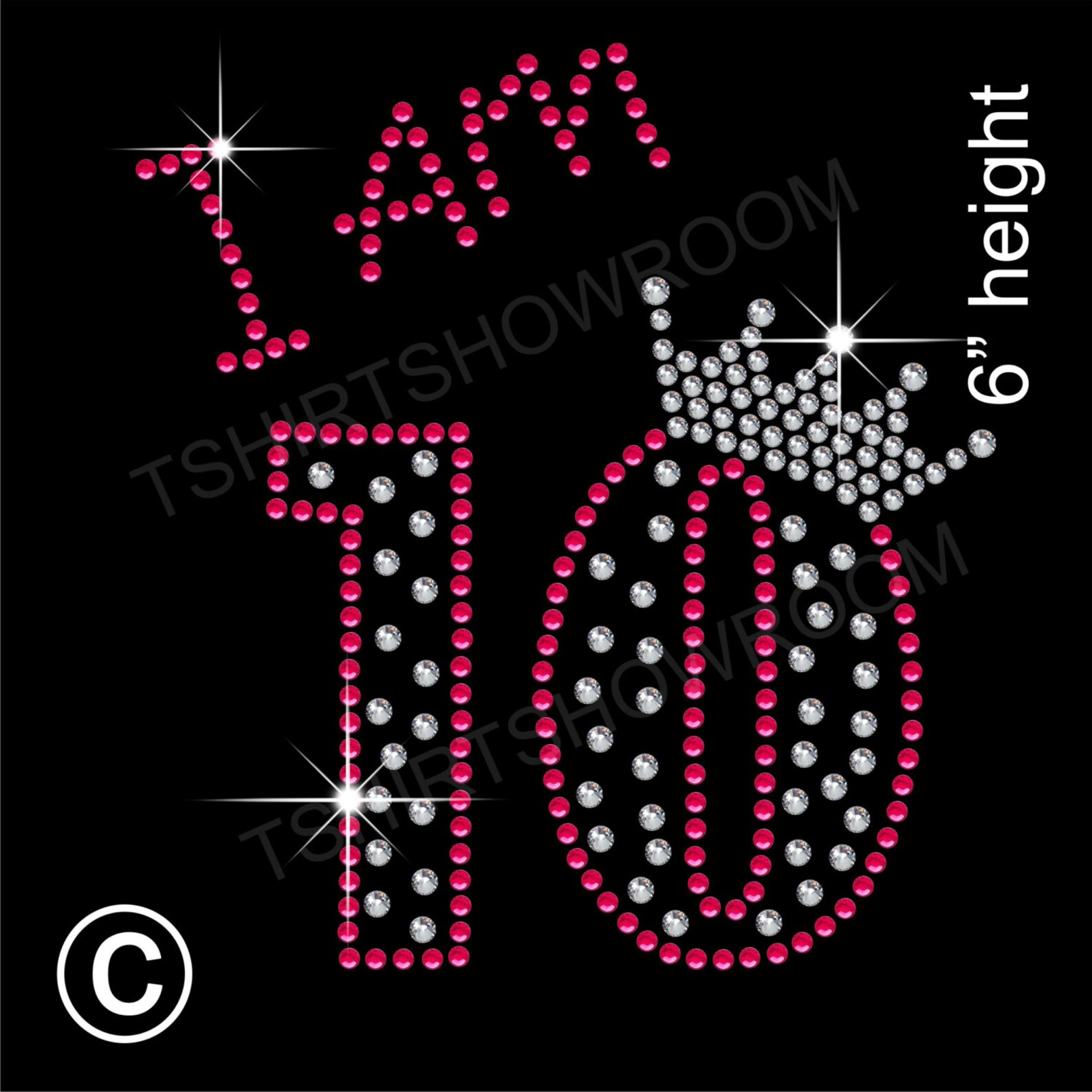 I Am 1-10 Birthday Number and Tiara Crown for Girls Pink - Etsy UK