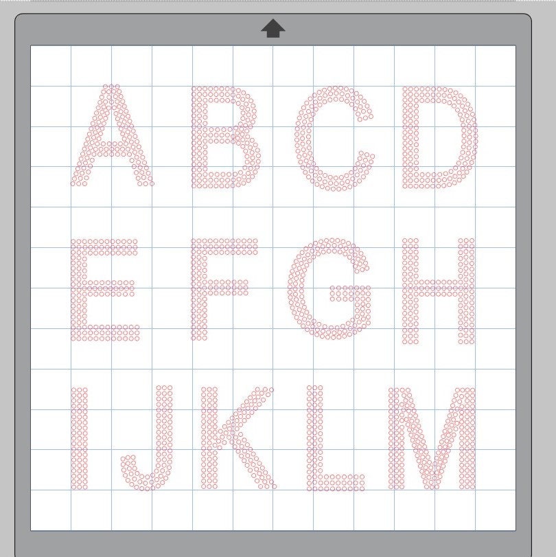 Download All 26 Letters 2.5 Inch High Using SS6 Rhinestones | Etsy