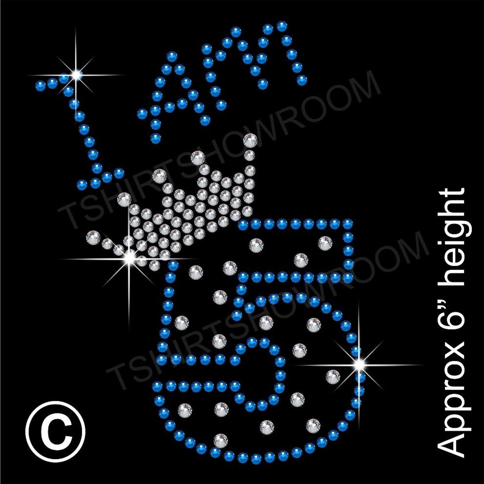 I Am 1-10 Birthday Number and Tiara Crown for Boys Blue | Etsy