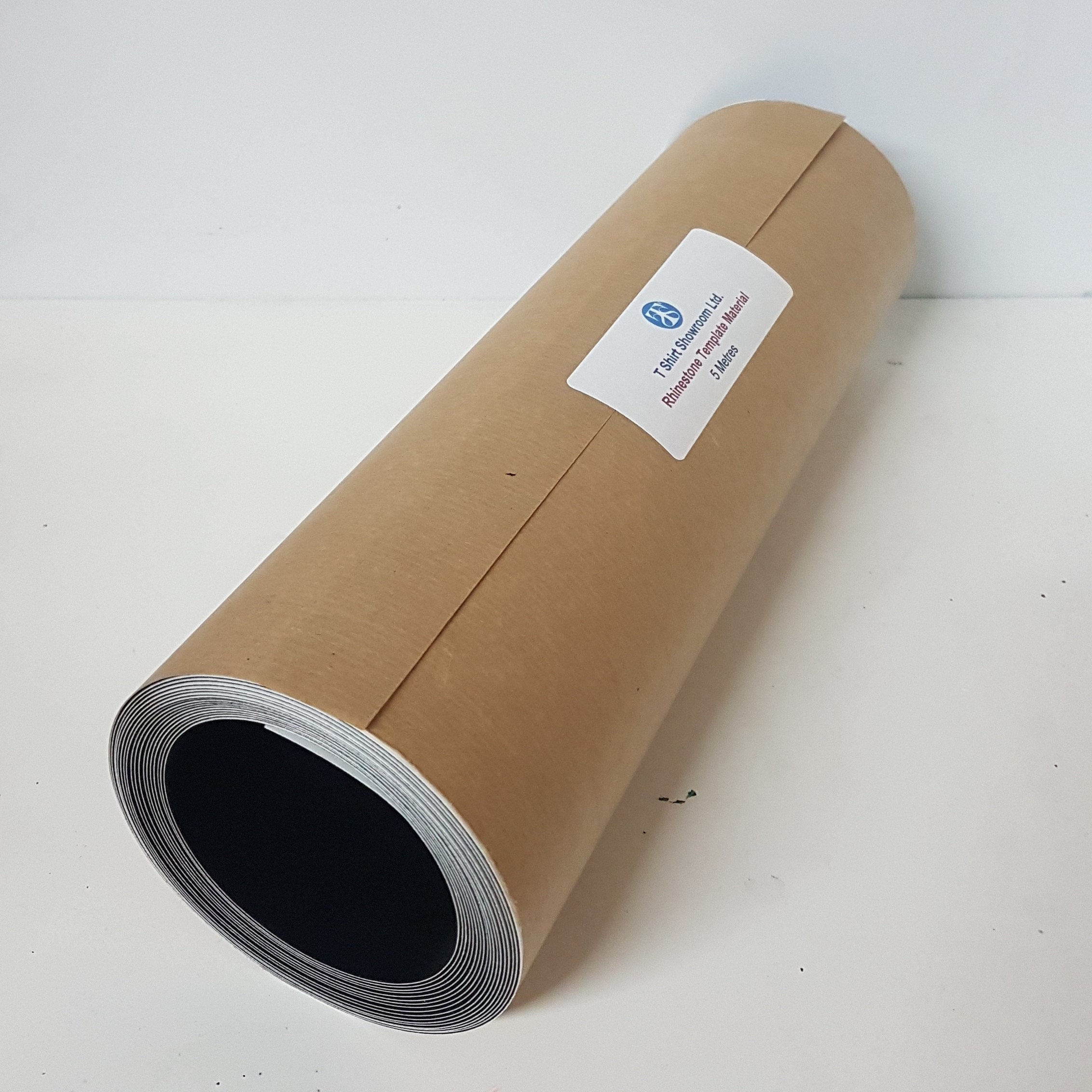 5 Meters (33cm Wide) of Sticky Back Flock Rhinestone Template / Stencil ...