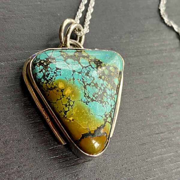 Turquoise Pendant - Etsy