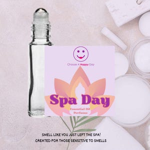 Spa Day Essential Oils Perfume - Etsy