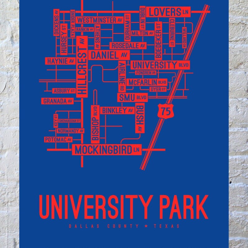 Smu University Prints - Etsy