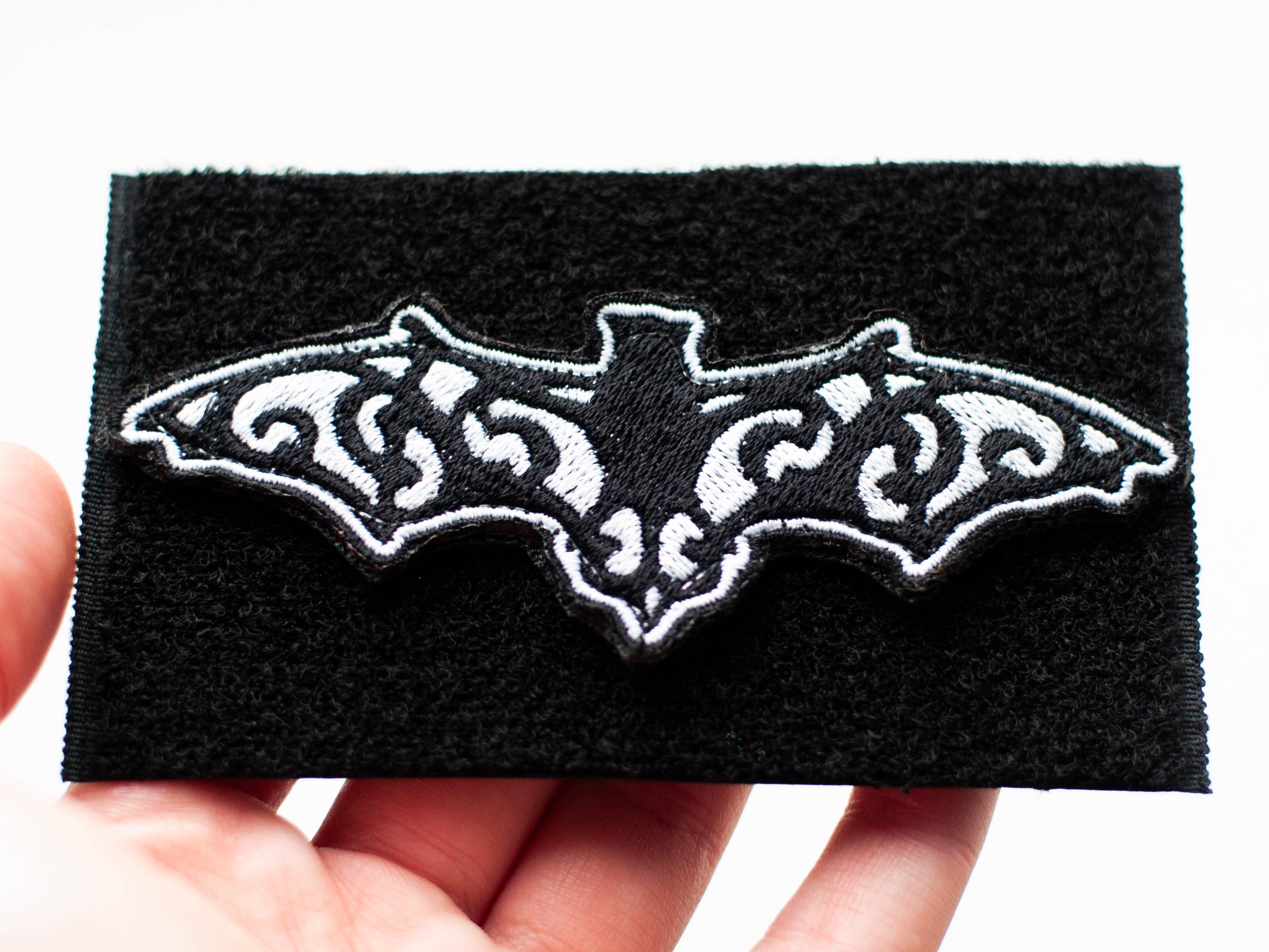 Gothic Patch bat Embroidered Goth Patch | Etsy
