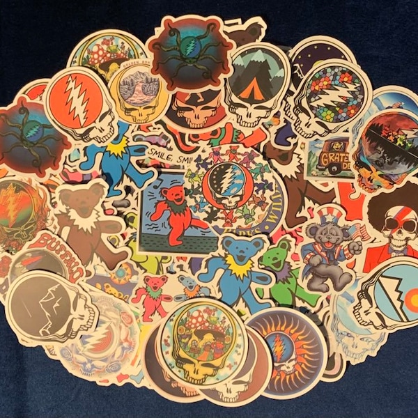 Deadhead Sticker - Etsy