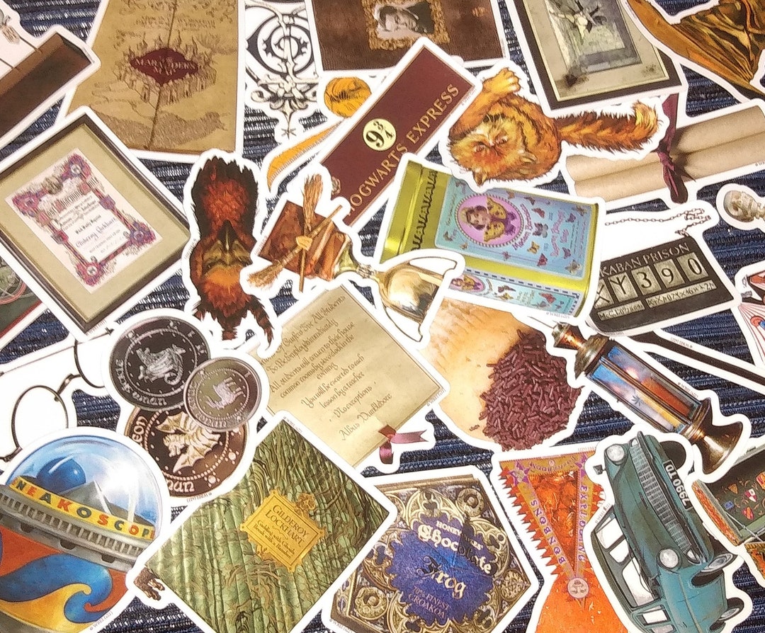 Harry Potter 10 Ct. Sticker Bundle, Hogwarts Cool Assorted Decal Fun ...