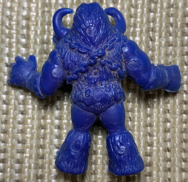 The Mammothman M.U.S.C.L.E. Men Kinnikuman Dark Blue 80's 2 Toy Figure ...