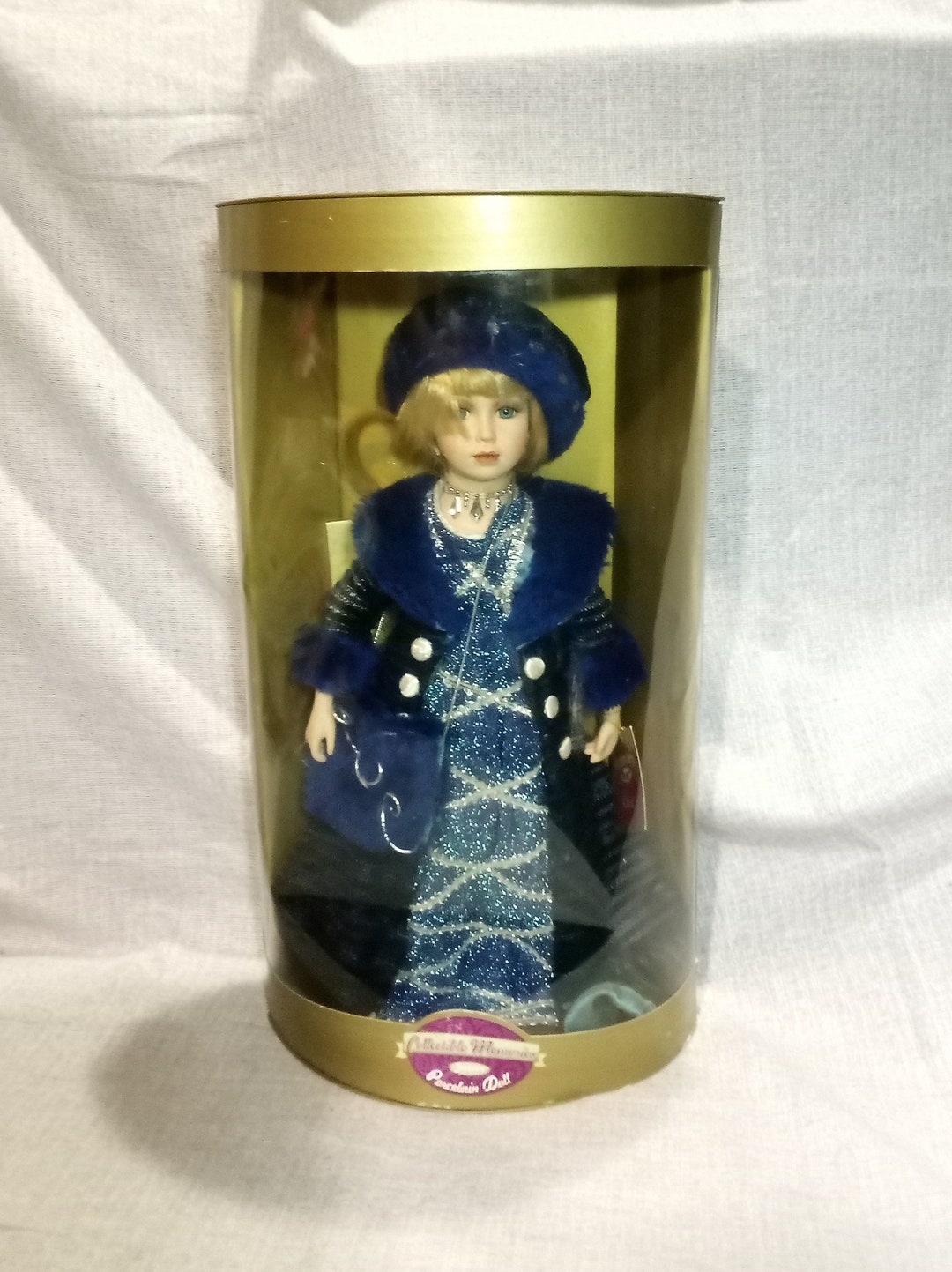 Kathryn-kmart Collectible Memories 18 Vintage Porcelain Doll Blonde ...