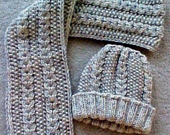 Fire Truck Neck Scarf - PDF Knitting Pattern - for Immediate Download ...