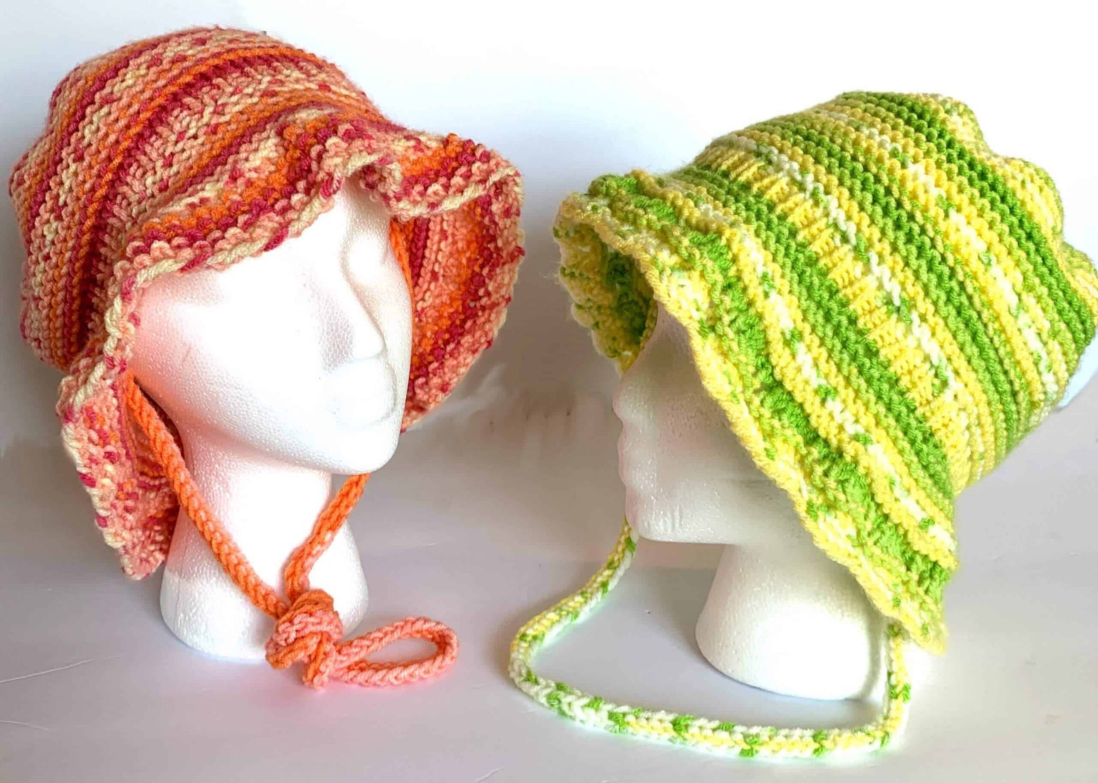 Floppy Brim Sun Hat - PDF Knitting Pattern - for Immediate Download - Etsy